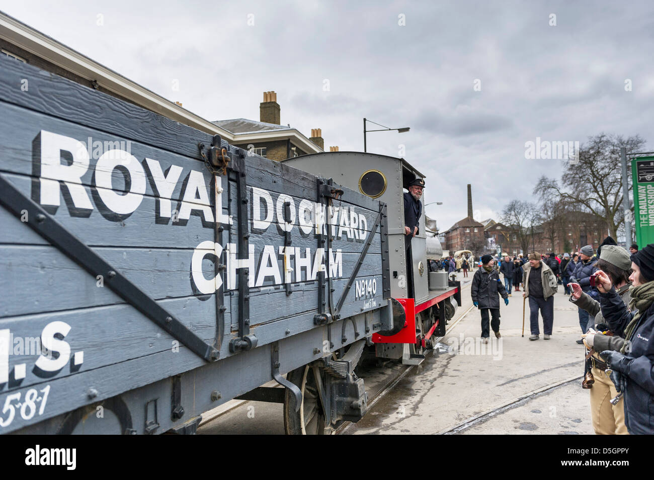 Chatham dockyard railway hi-res stock photography and images - Alamy