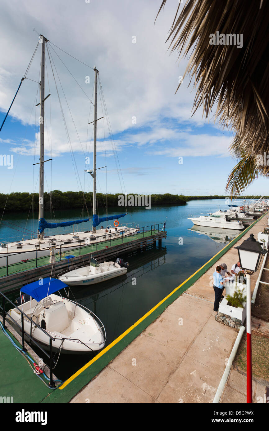 Cuba, Matanzas Province, Varadero, Marlin Marina Chapelin, pleasure ...