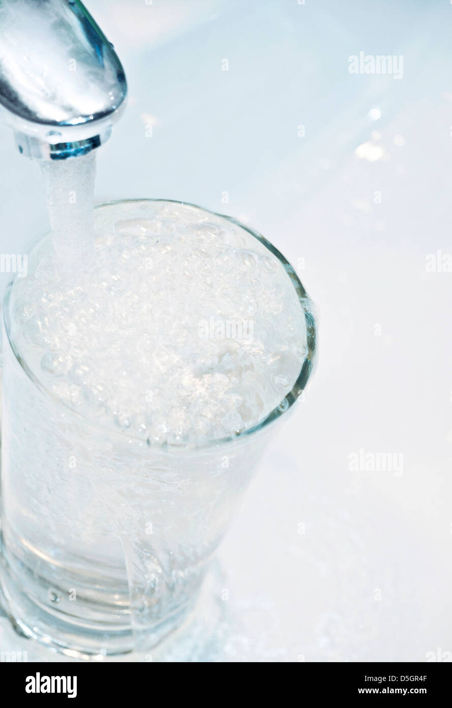 wash-sink with glass Stock Photo - Alamy