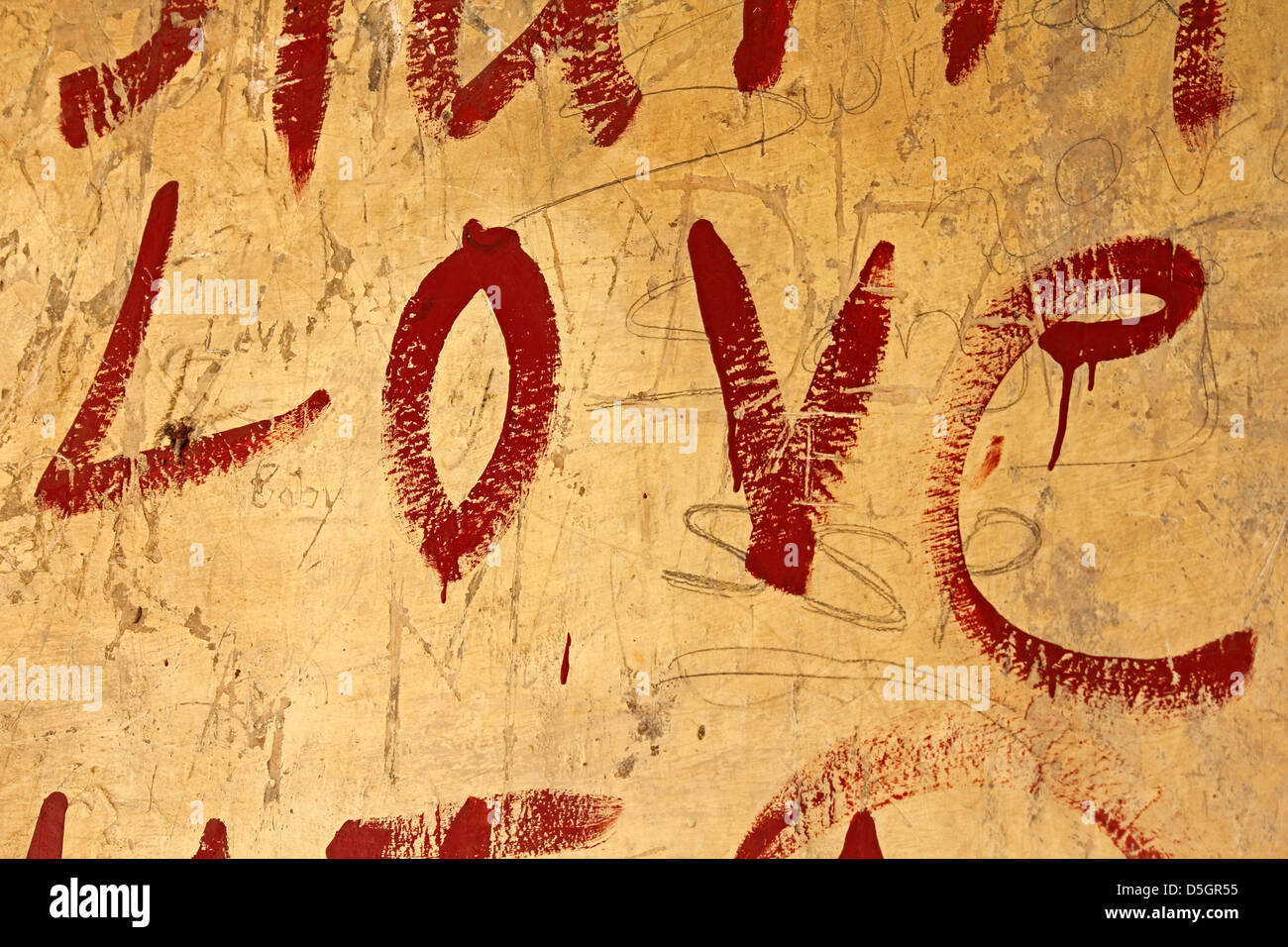 Love written Love written Affection Alphabet Communication Concept ...