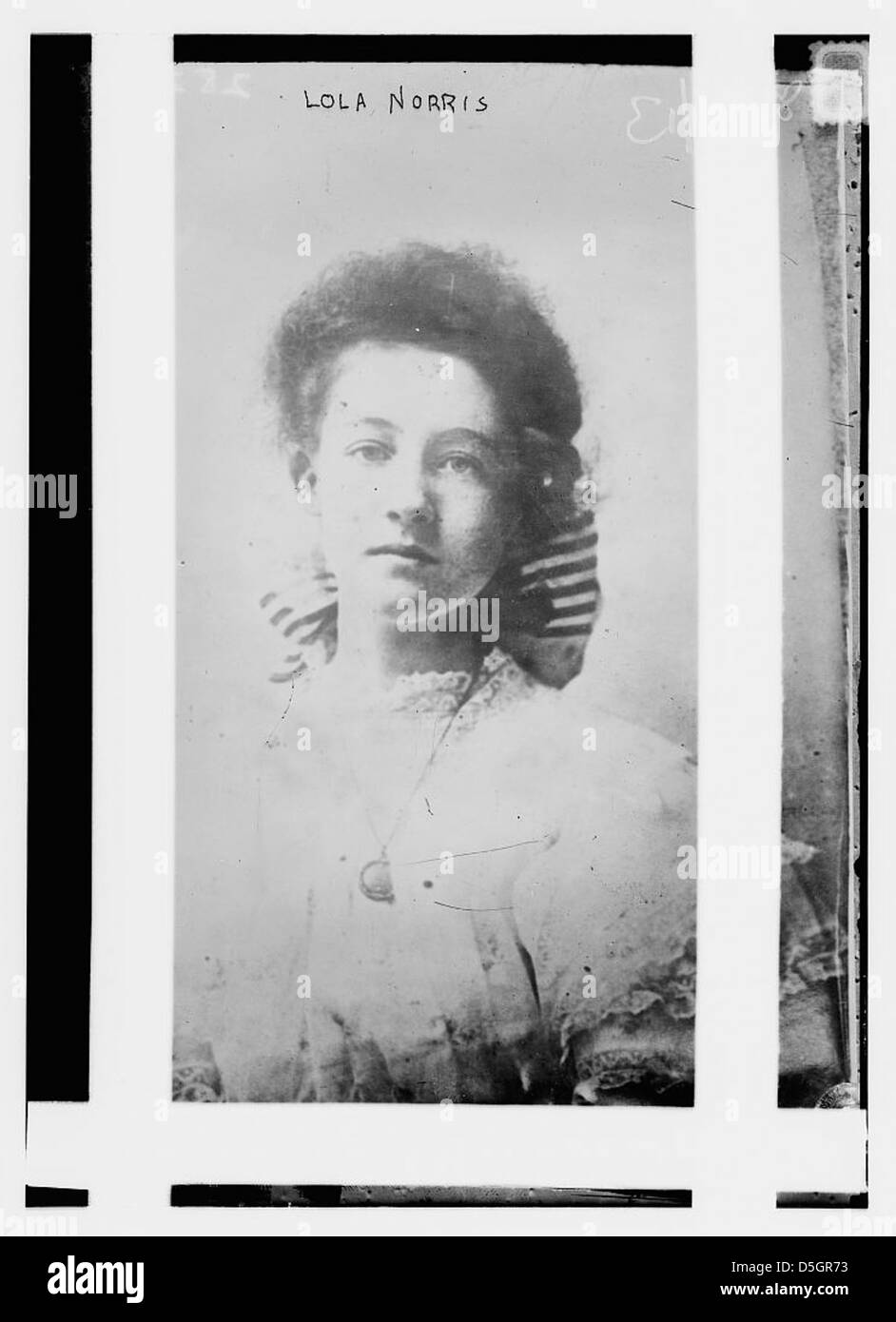 A photo of Lola Norris, a key figure in the Mann Act trial in ...