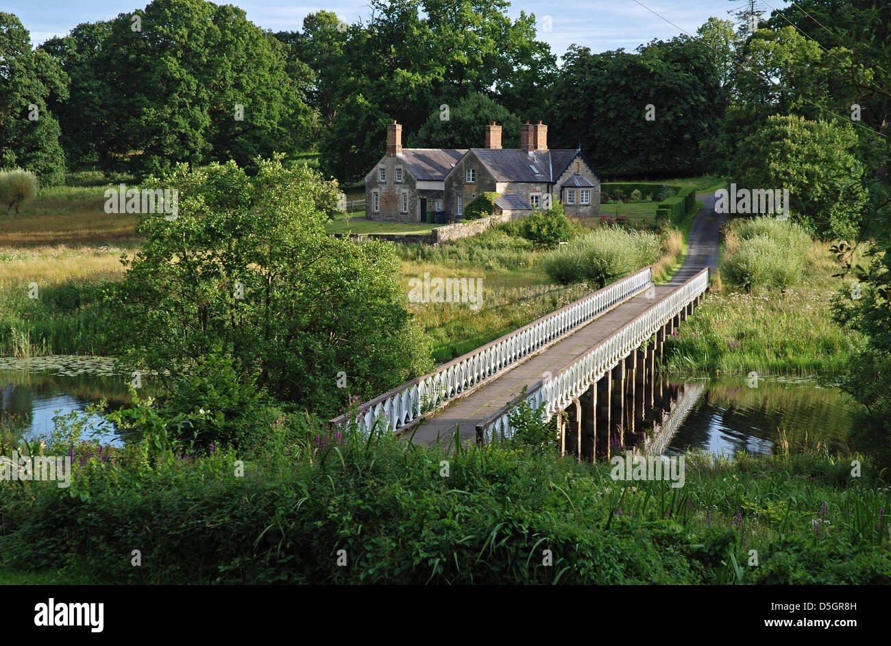 White Bridge, Crom Estate, Upper Lough Erne, County Fermanagh, Northern ...