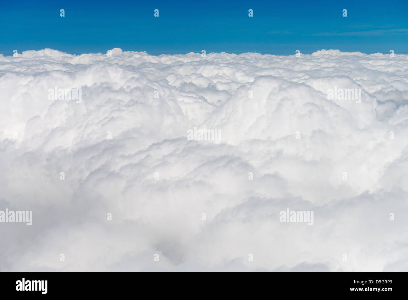 Atmosphere - blue sky and white clouds background Stock Photo - Alamy