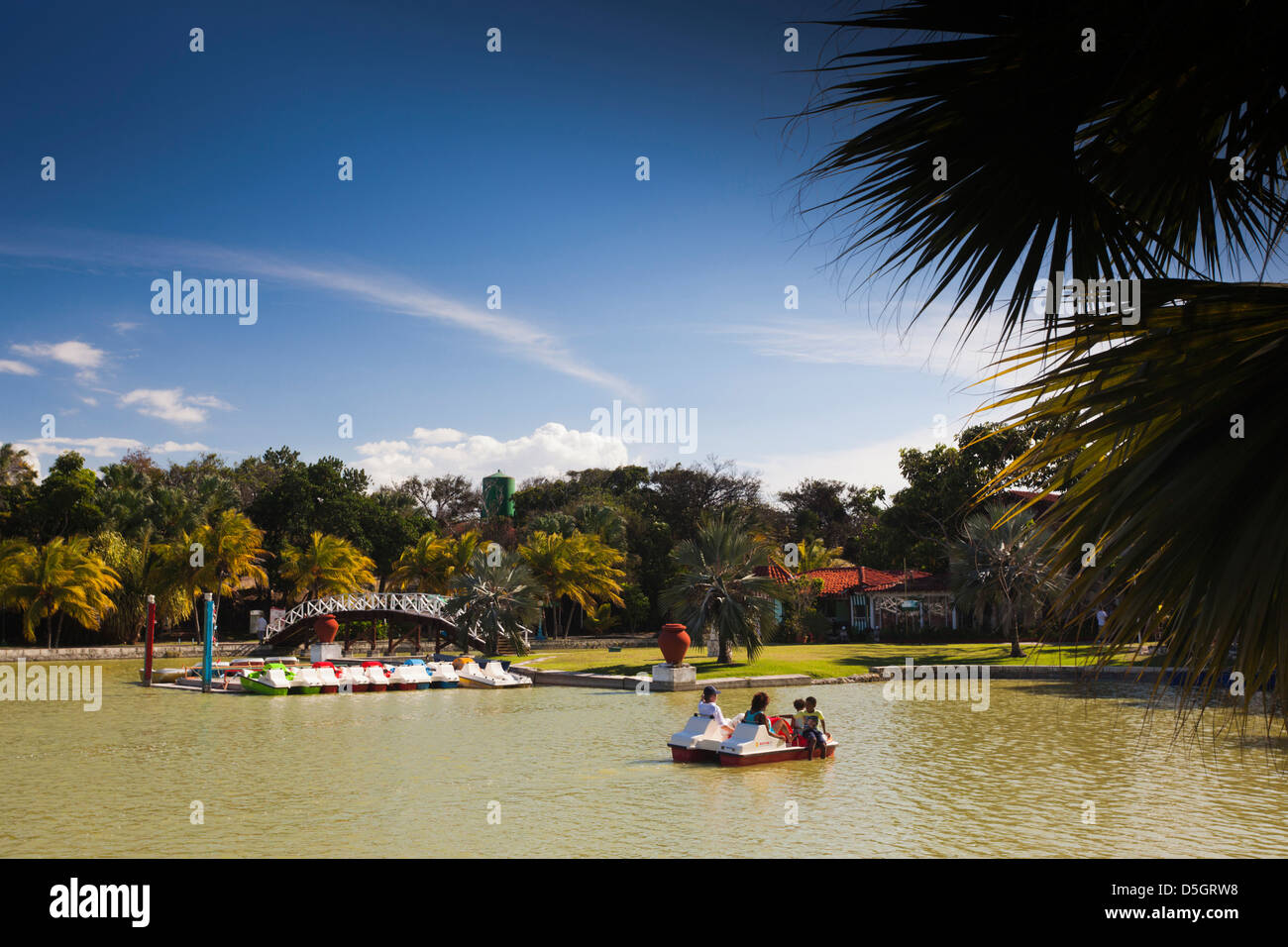Cuba, Matanzas Province, Varadero, Parque Josone park Stock Photo - Alamy