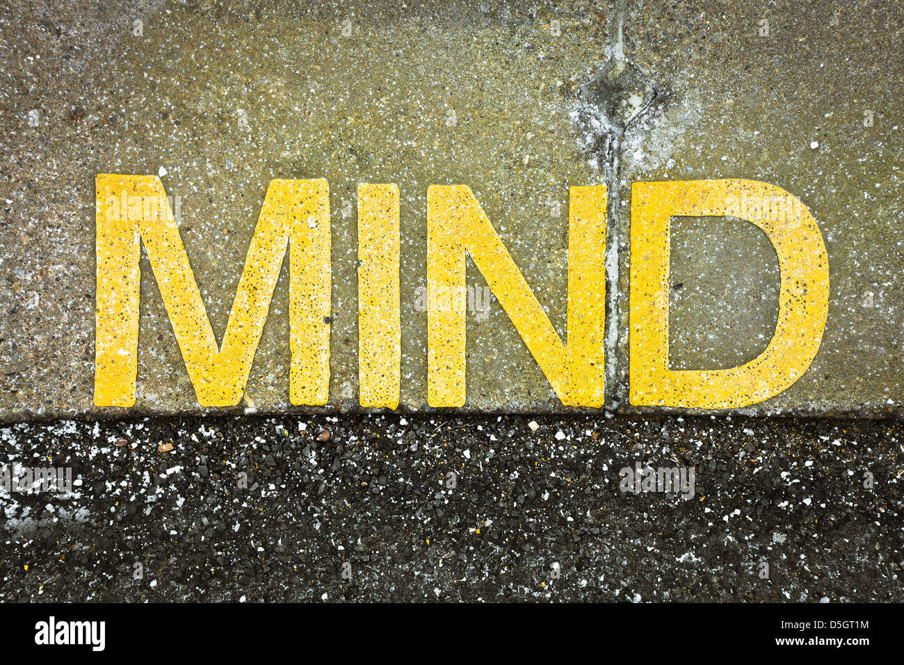 Word mind written in hi-res stock photography and images - Alamy