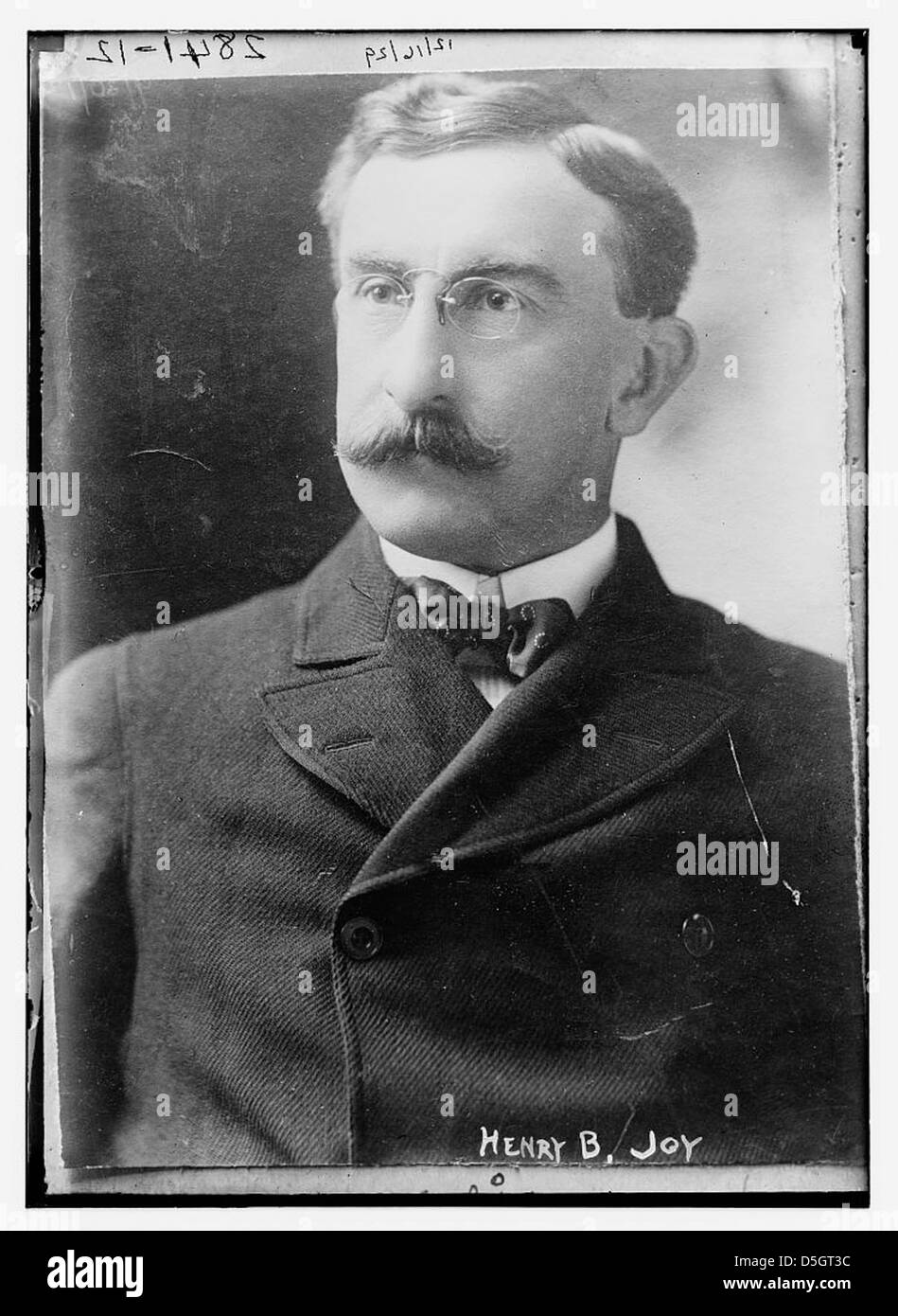 A portrait of Henry B. Joy, businessman and Packard Motor Company ...