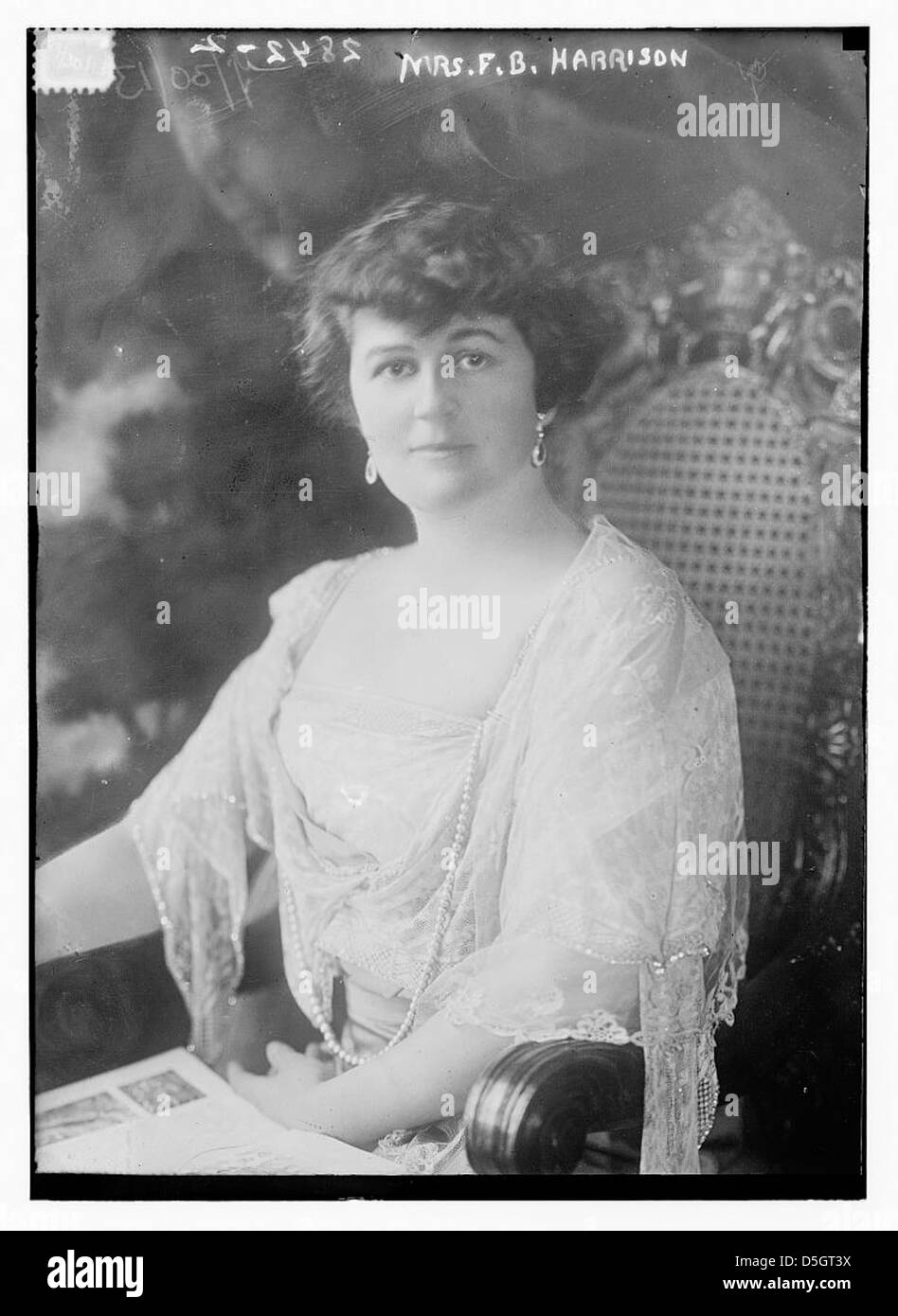 Mrs francis burton harrison philippines dc hi-res stock photography and ...