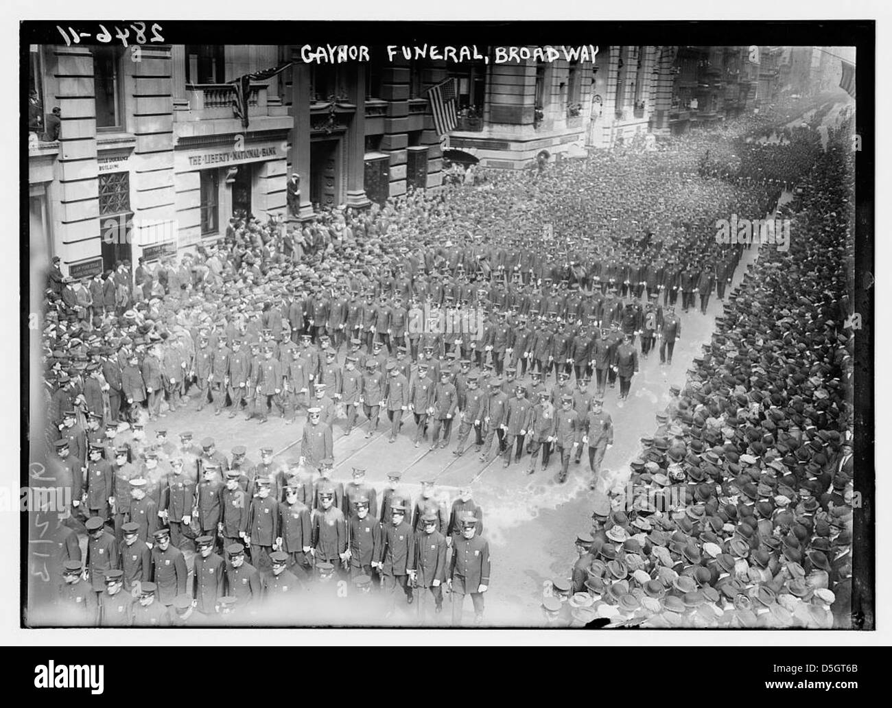 The funeral of Mayor William Jay Gaynor took place on Broadway in New ...