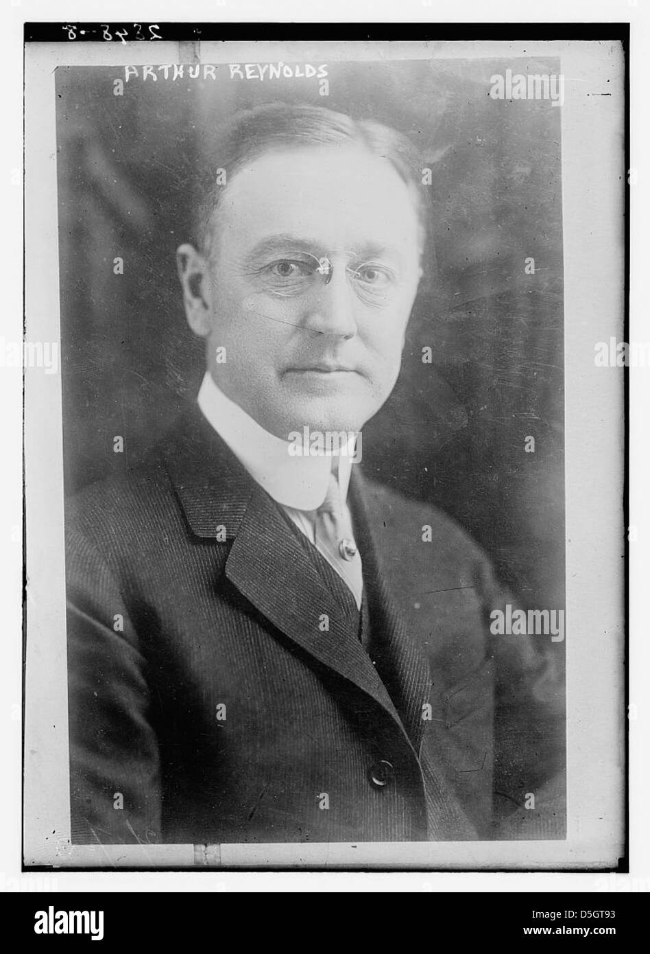 A portrait of actor Arthur Reynolds, known for his role in the Broadway ...