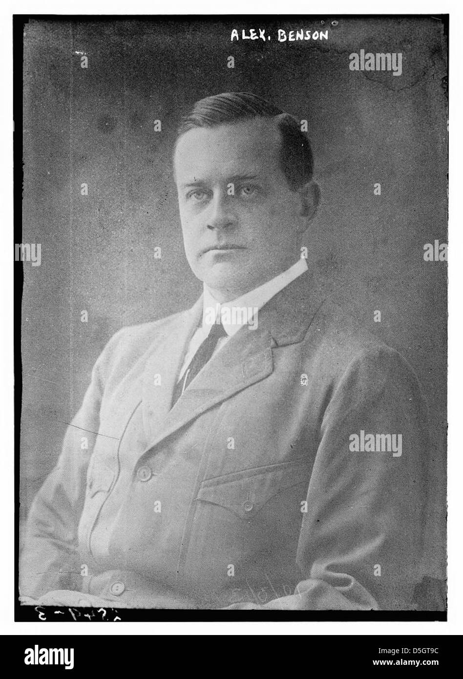 Alex Benson (LOC Stock Photo - Alamy