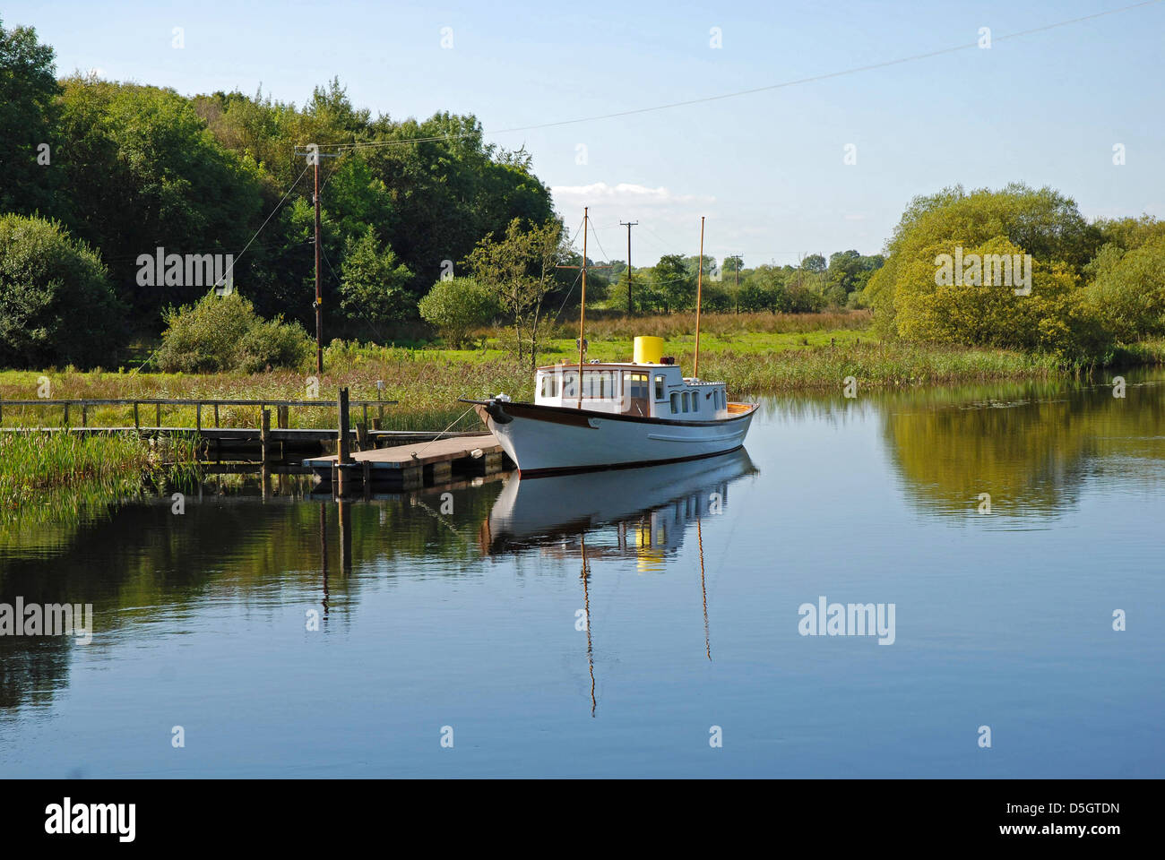 Boat Trasna from the Belle Isle Estate, Upper Lough Erne, Northern ...