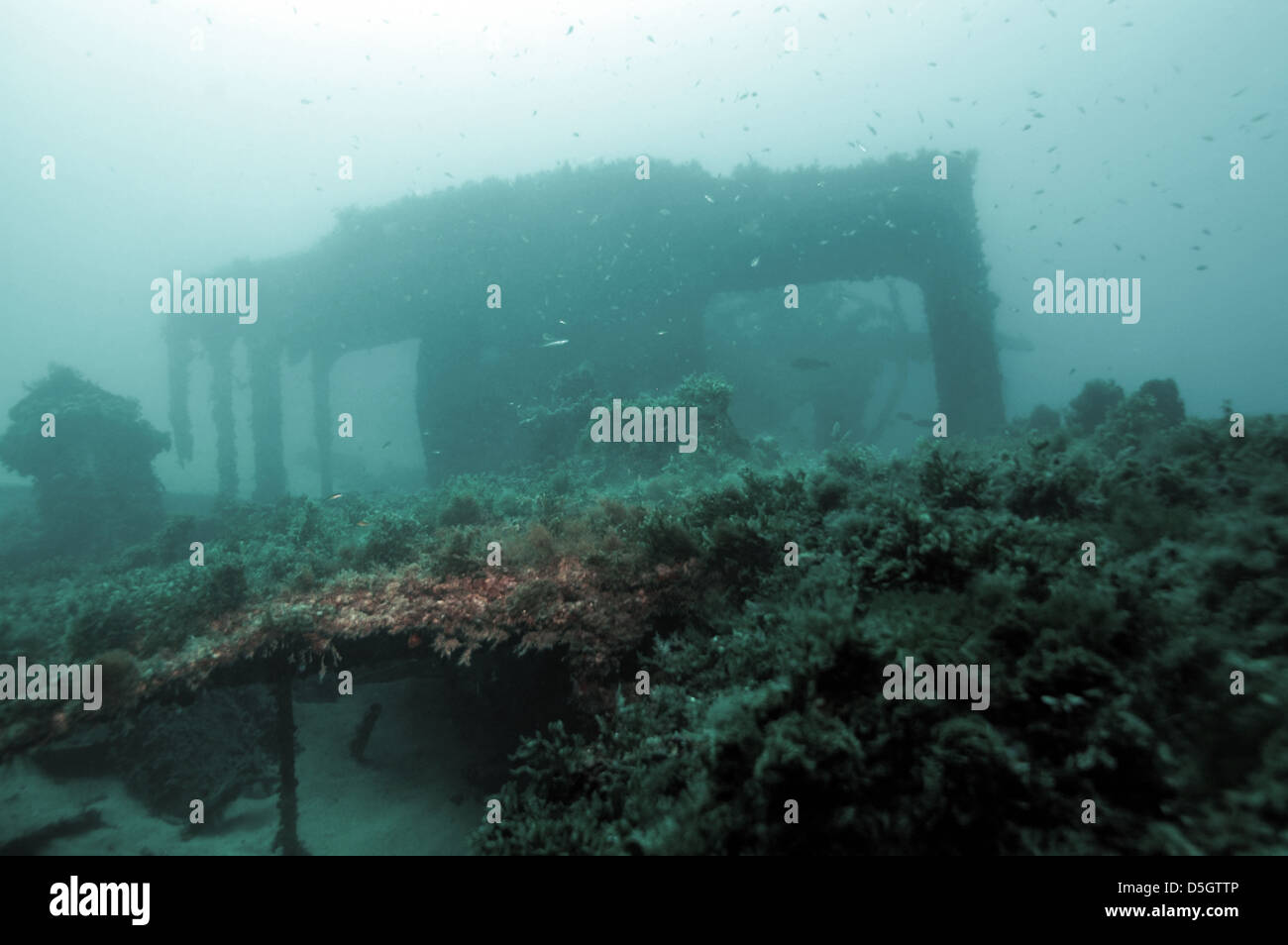 Hms mauri wreck malta hi-res stock photography and images - Alamy