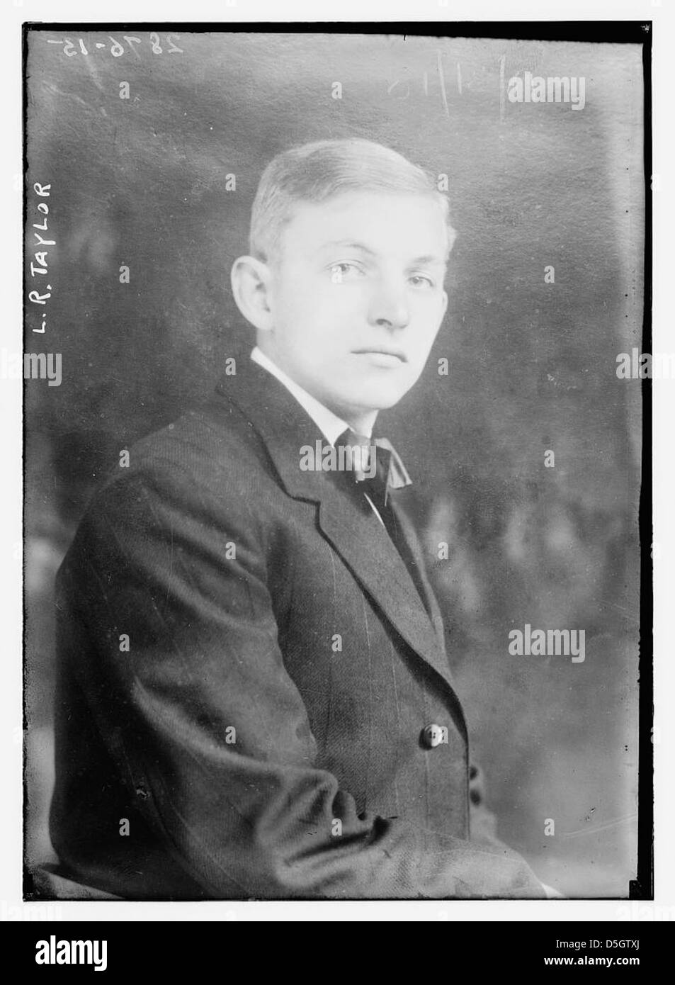 This photograph shows Leon Rutherford Taylor, a notable figure from the ...
