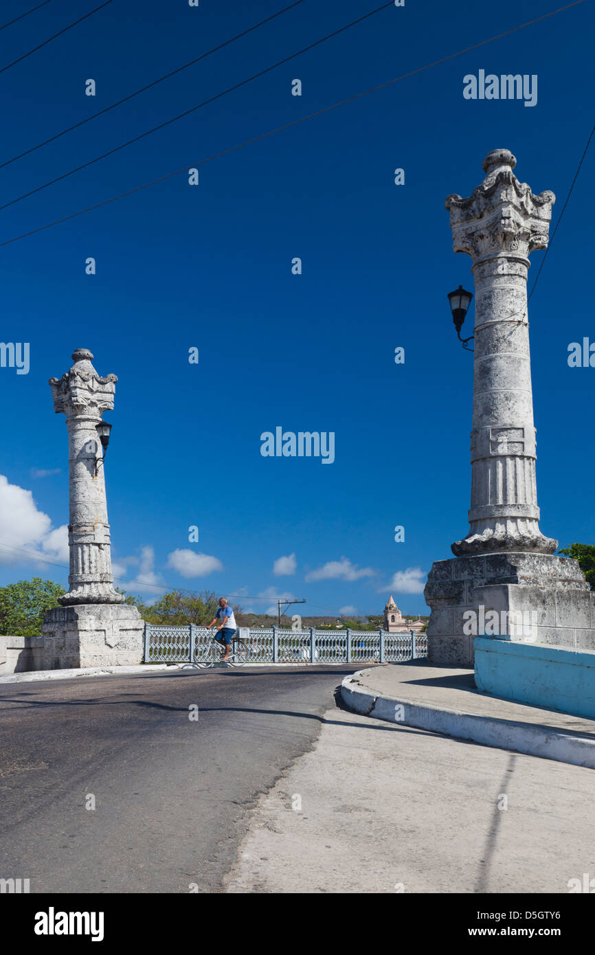 Cuba, Matanzas Province, Matanzas, Puente de la Concordia bridge Stock ...