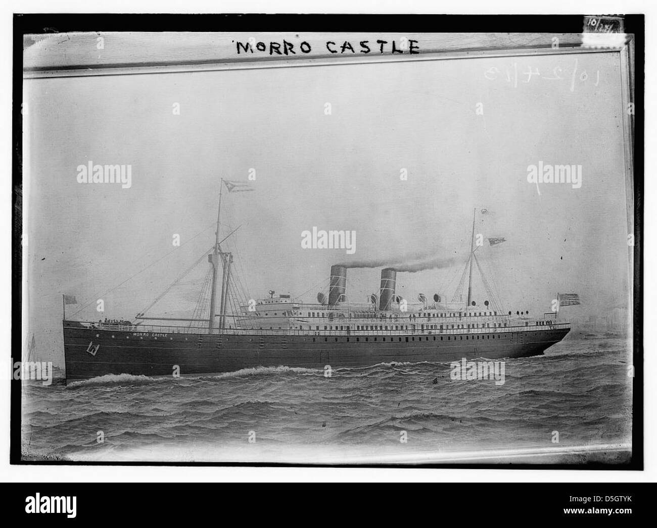 Morro castle steamship Black and White Stock Photos & Images - Alamy