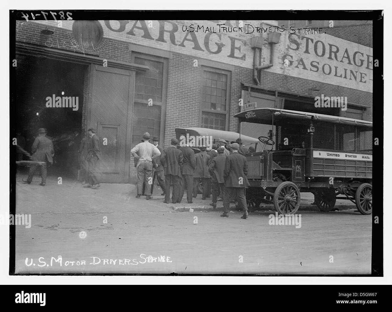In October 1913, U.S. Mail truck drivers in New York City went on ...