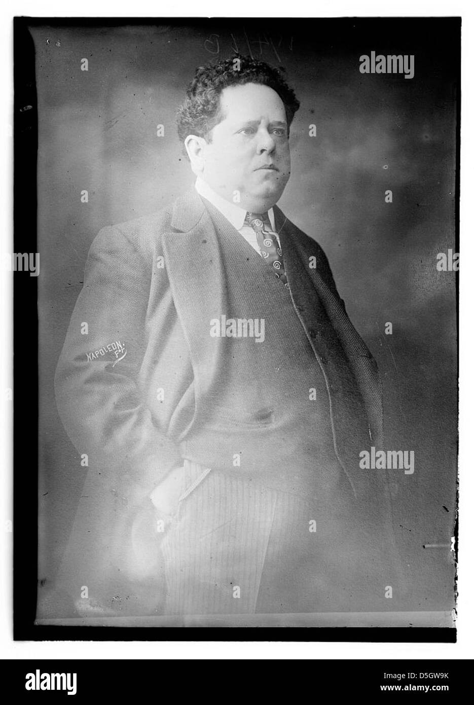 A photograph of Q. Moheno, taken by the Library of Congress. The ...