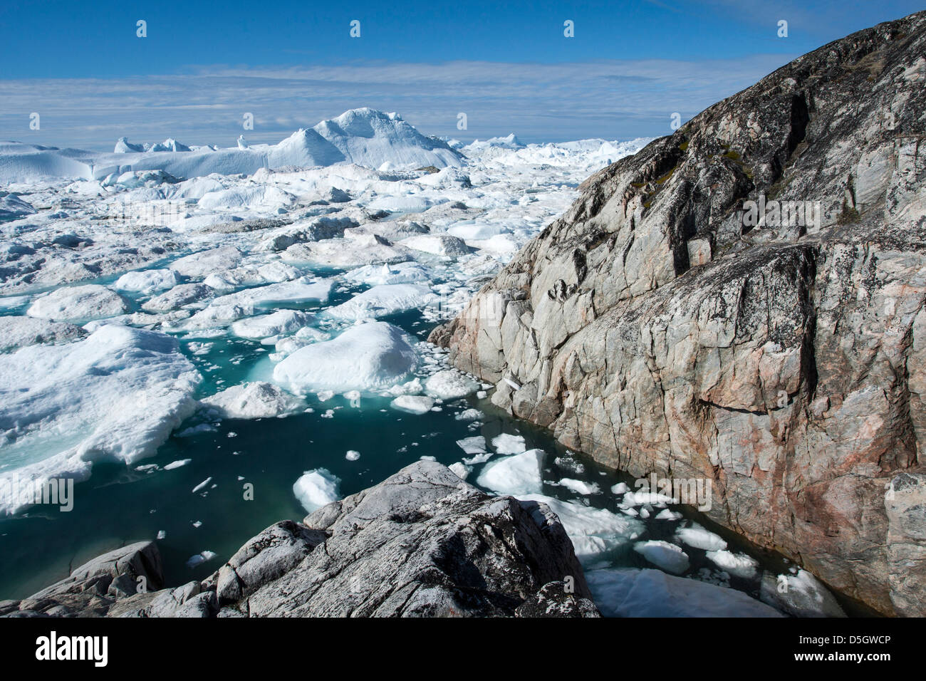 Ilulissat Icefjord, Ilulissat (Jakobshavn), Greenland Stock Photo - Alamy