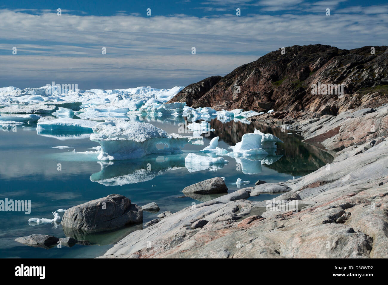 Ilulissat Icefjord, Ilulissat (Jakobshavn), Greenland Stock Photo - Alamy