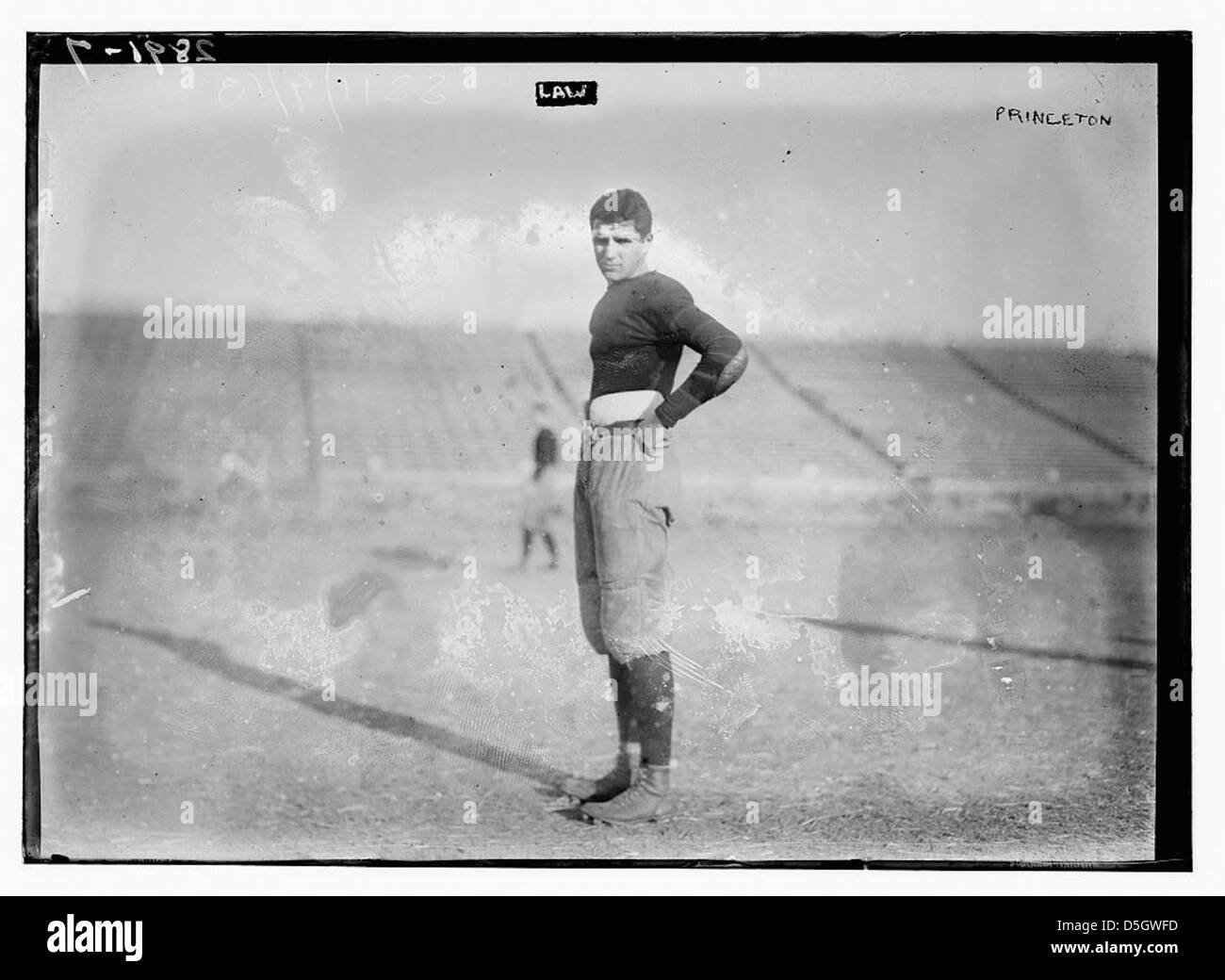 Early 1900s football player Black and White Stock Photos & Images - Alamy