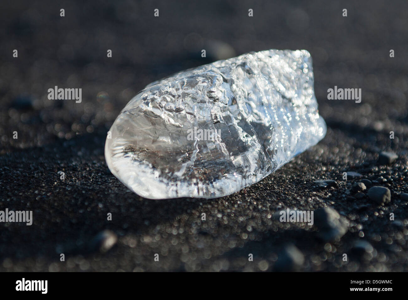 Blocks of ice broken off from icebergs, Qeqertarsuaq, Greenland Stock ...