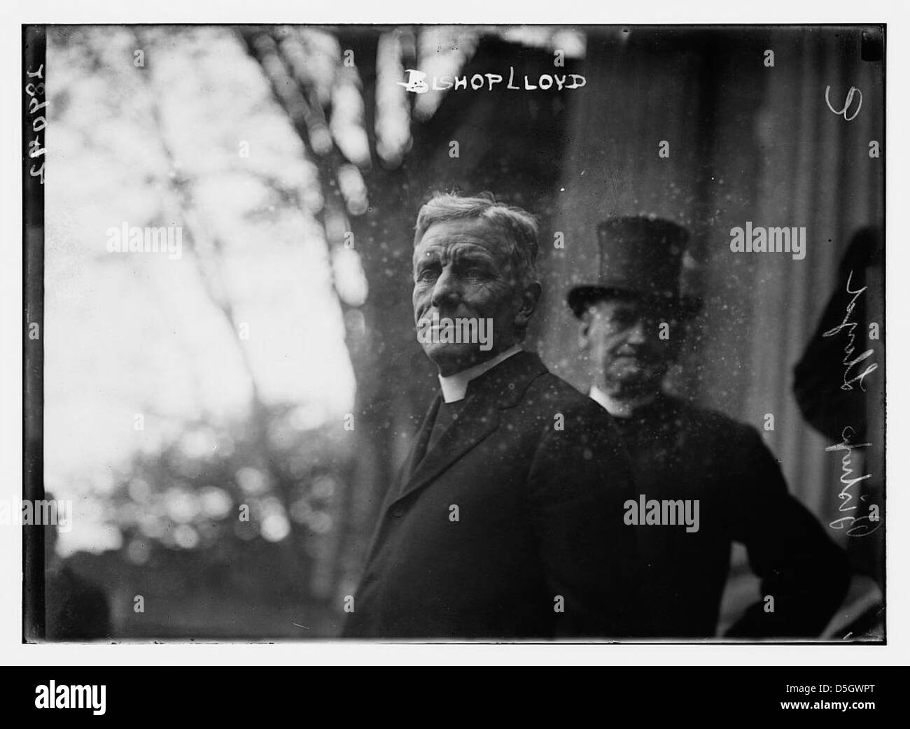 A portrait of Bishop Lloyd, a religious leader, showcasing his ...