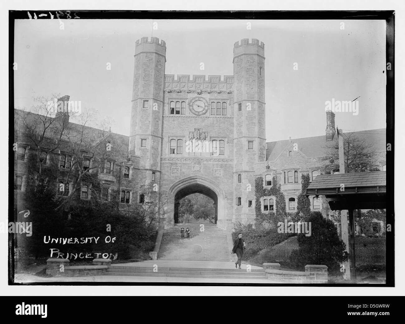 This photograph of Princeton University, taken in the early 20th ...