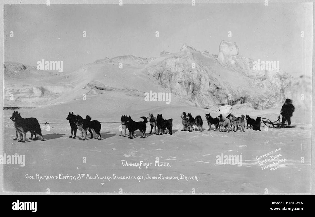 Nome alaska Black and White Stock Photos & Images - Alamy