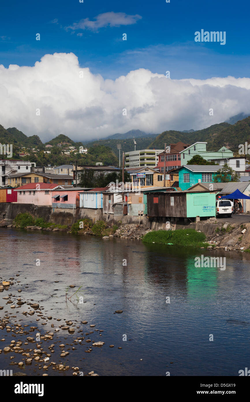 Caribbean island of dominica town hi-res stock photography and images ...