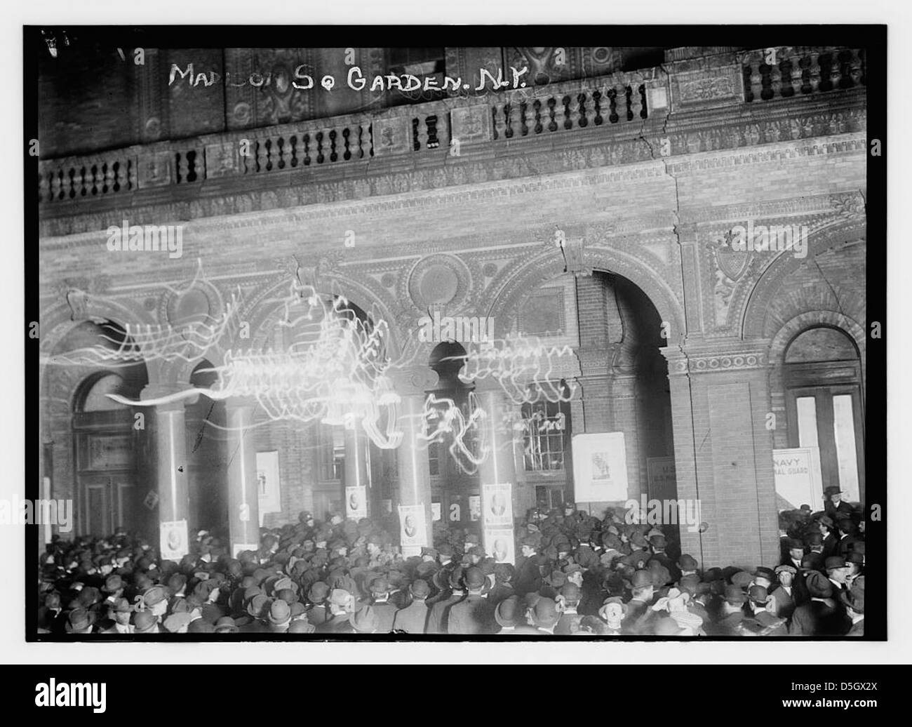 Madison Sq. Garden -- N.Y. (LOC Stock Photo - Alamy