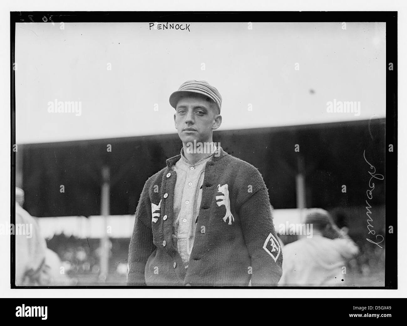 Weldon Wyckoff, a pitcher for the Philadelphia Athletics, is captured ...
