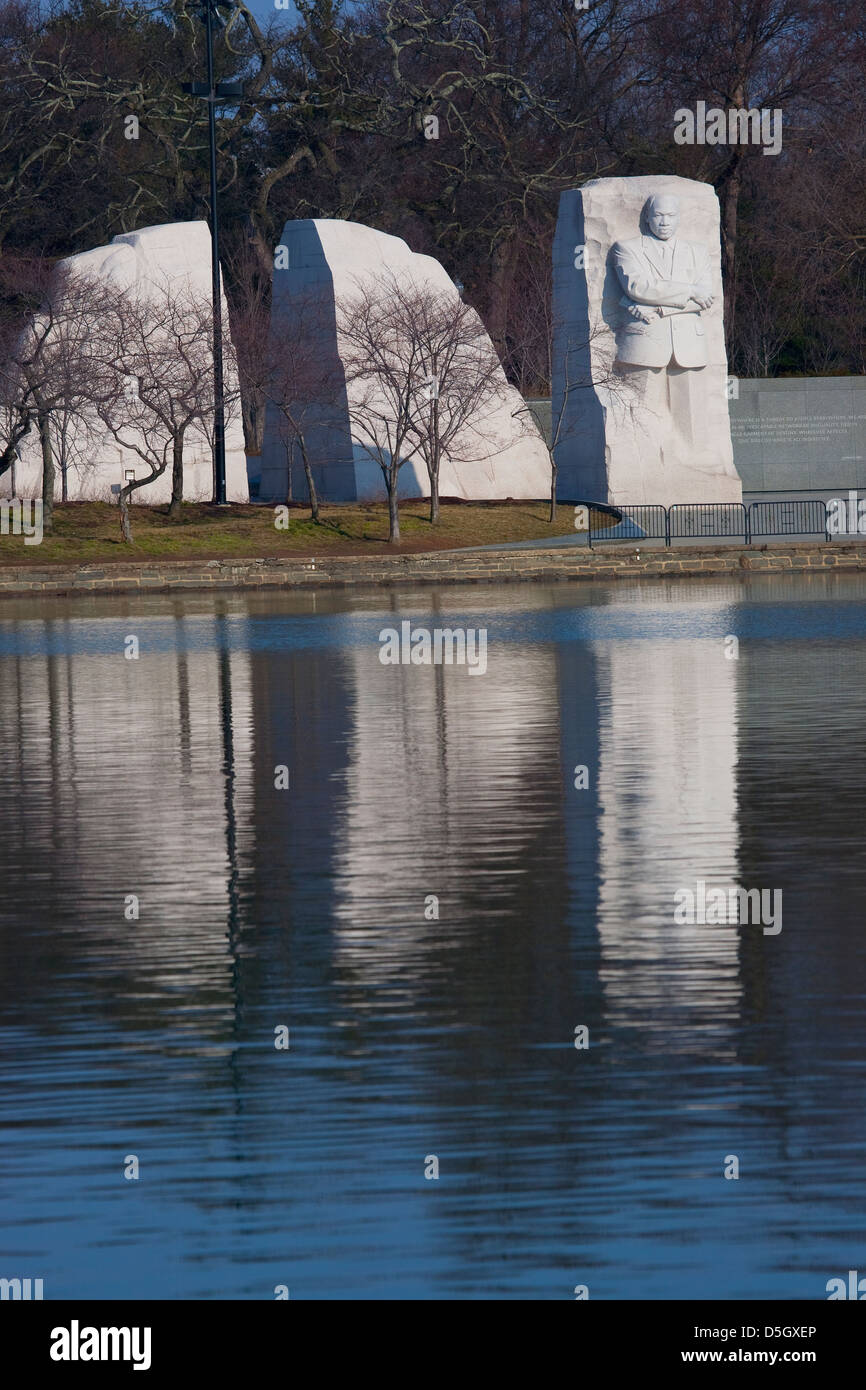 The Martin Luther King Jr. Memorial, a monument to civil rights leader ...