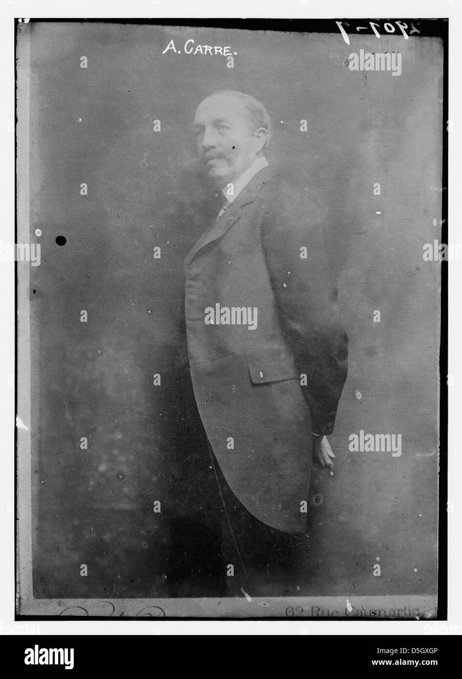 A photograph of Albert Carre, the director of the Opera-Comique in ...