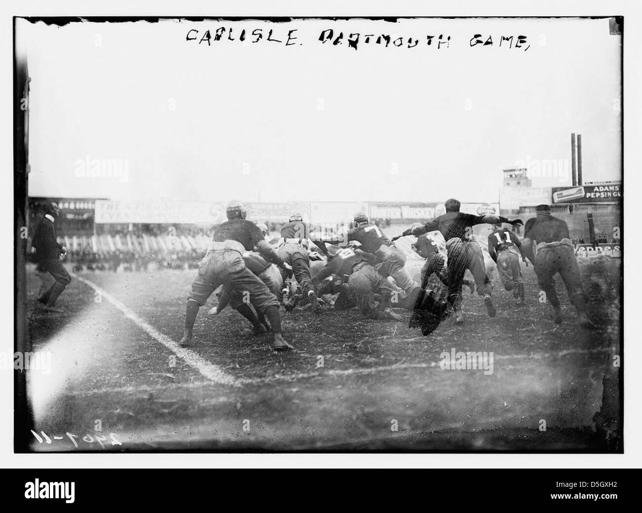 Carlisle indians football Black and White Stock Photos & Images - Alamy