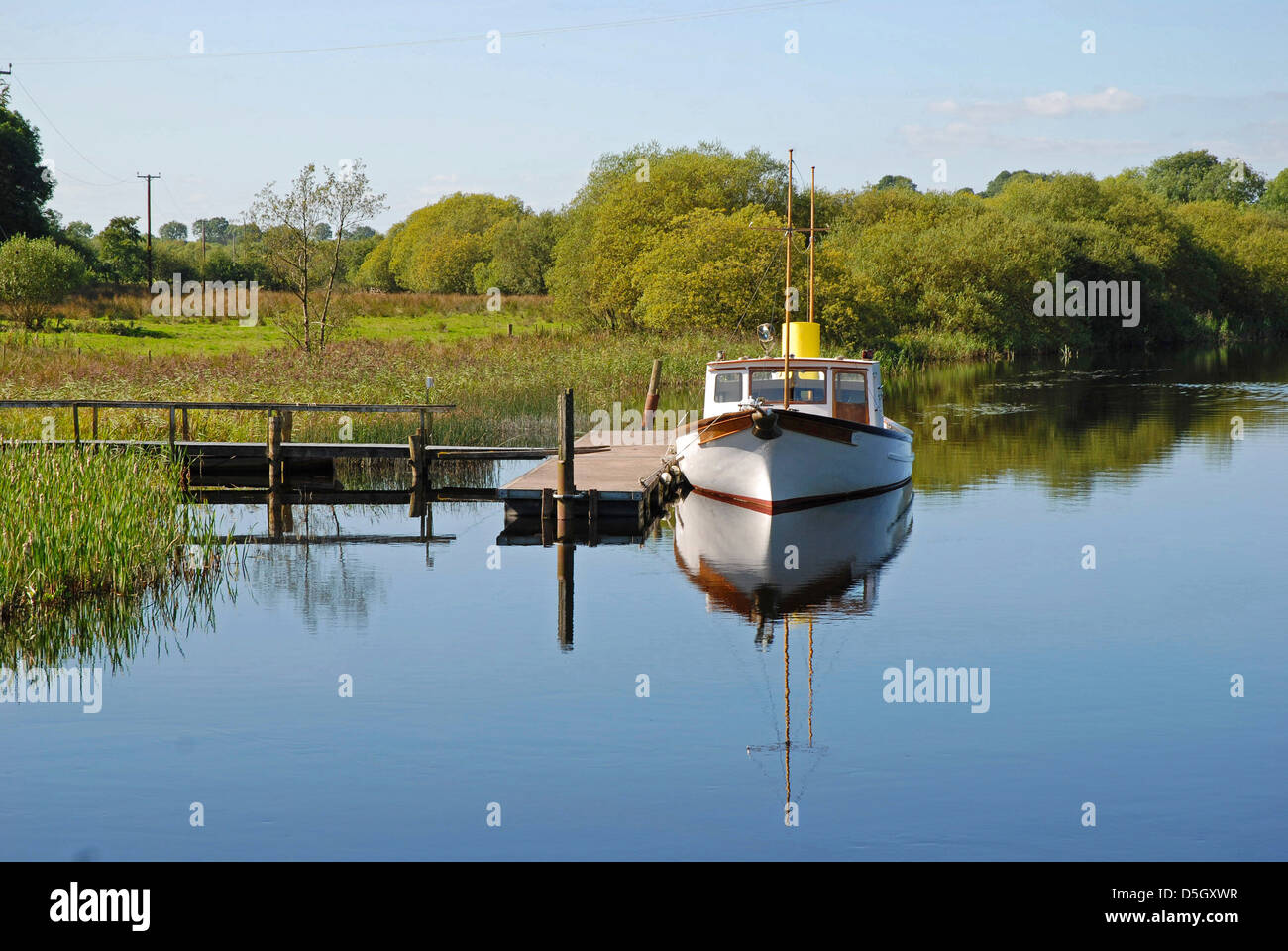 Boat Trasna from the Belle Isle Estate, Upper Lough Erne, Northern ...