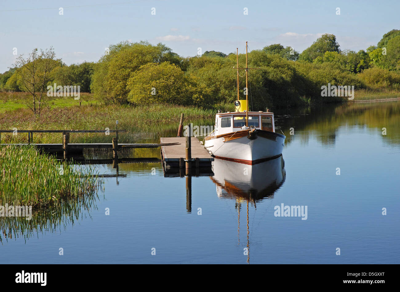 Boat Trasna from the Belle Isle Estate, Upper Lough Erne, Northern ...