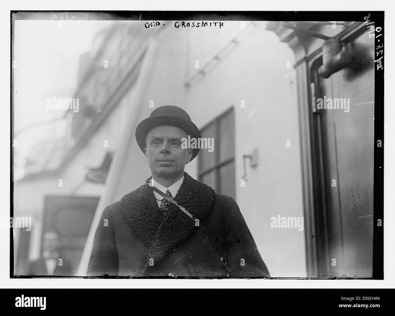 Portrait of George Grossmith, an English actor, from 1913. He is ...