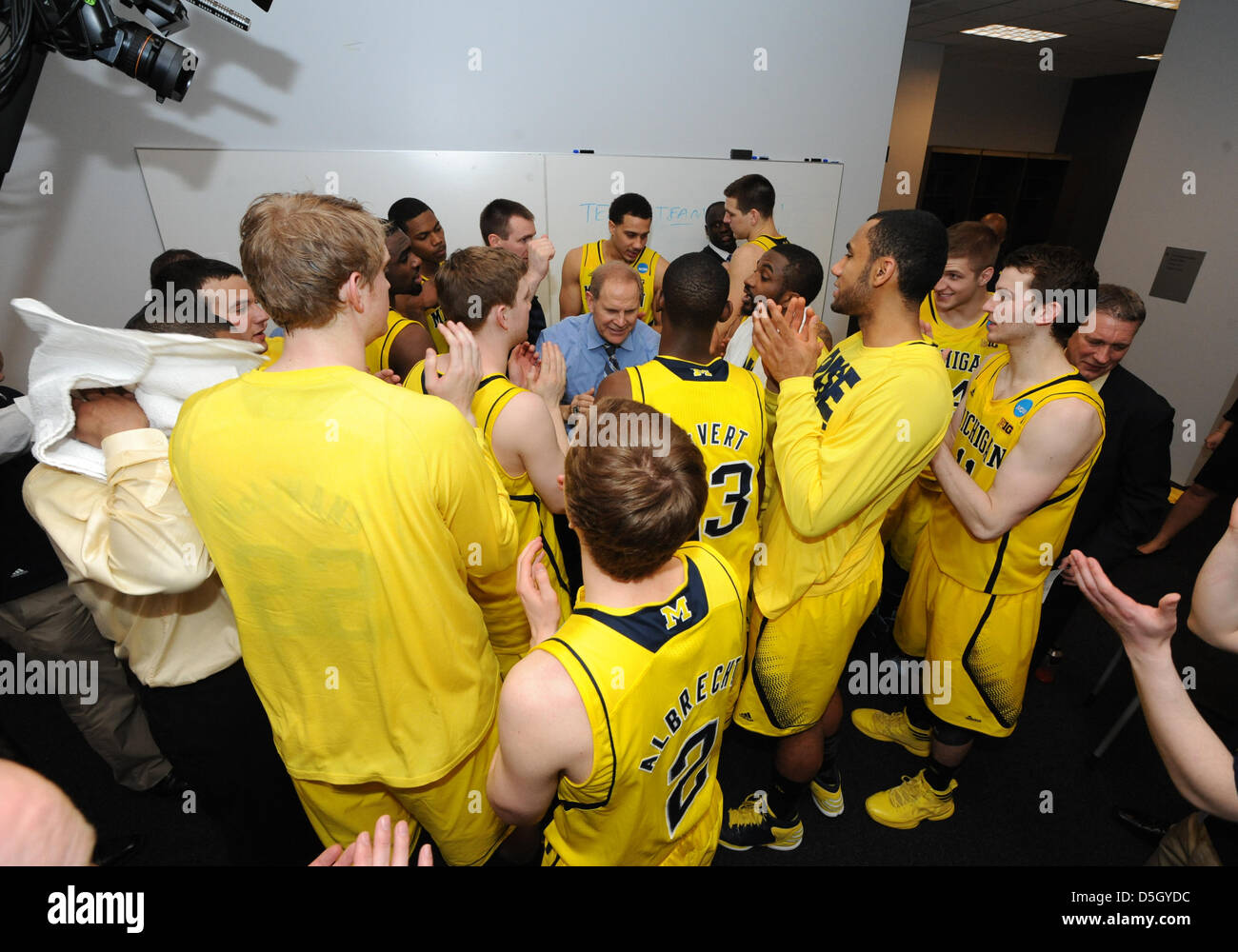 University of michigan locker room hi-res stock photography and images ...