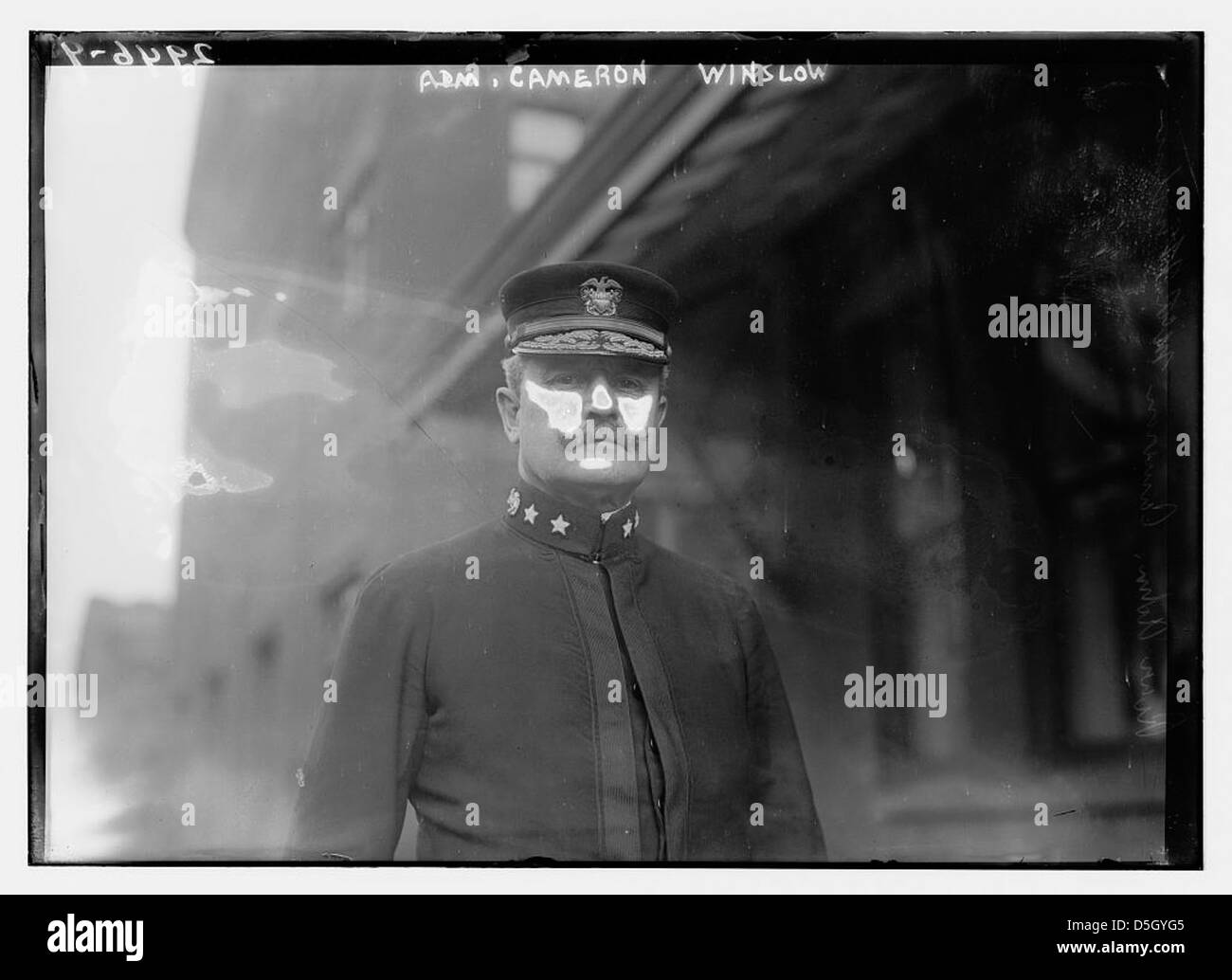 A portrait of Admiral Cameron McRae Winslow, a notable U.S. Navy ...