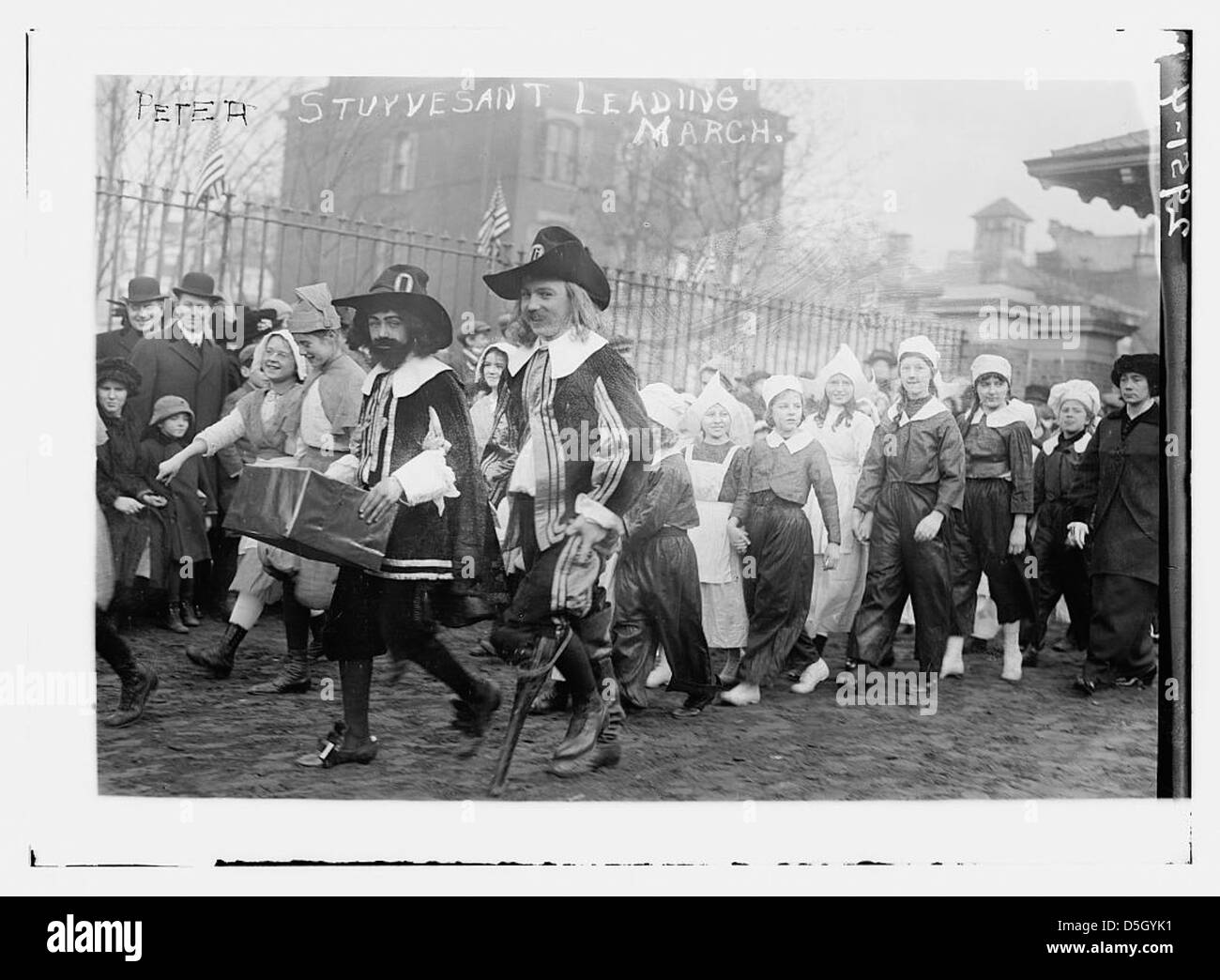 The childrens parade Black and White Stock Photos & Images - Alamy