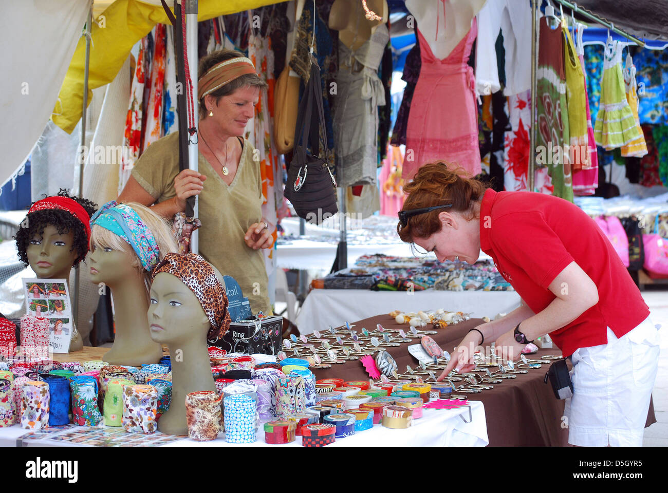 Marigot Market St Martin High Resolution Stock Photography and Images ...