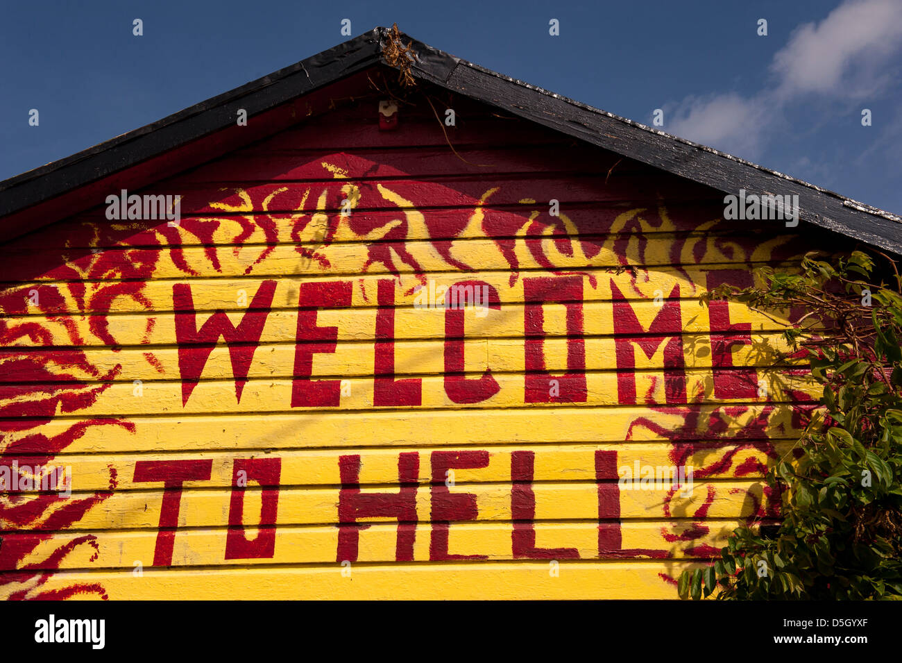 Welcome to hell hi-res stock photography and images - Alamy
