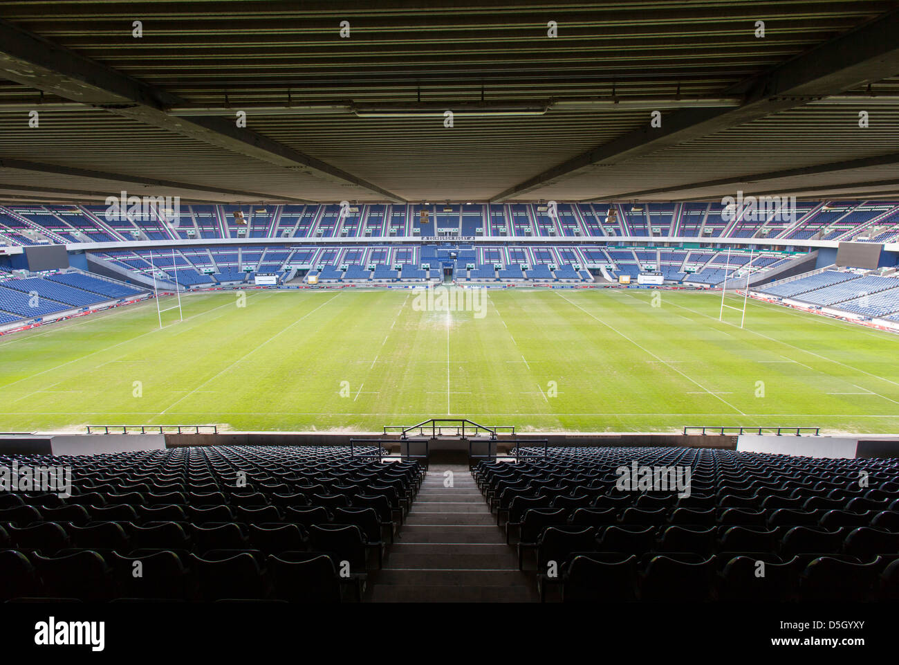 Seating murrayfield hi-res stock photography and images - Alamy