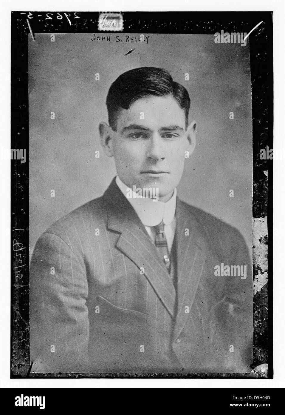 A portrait of John S. Reilly, an individual captured in a historical ...