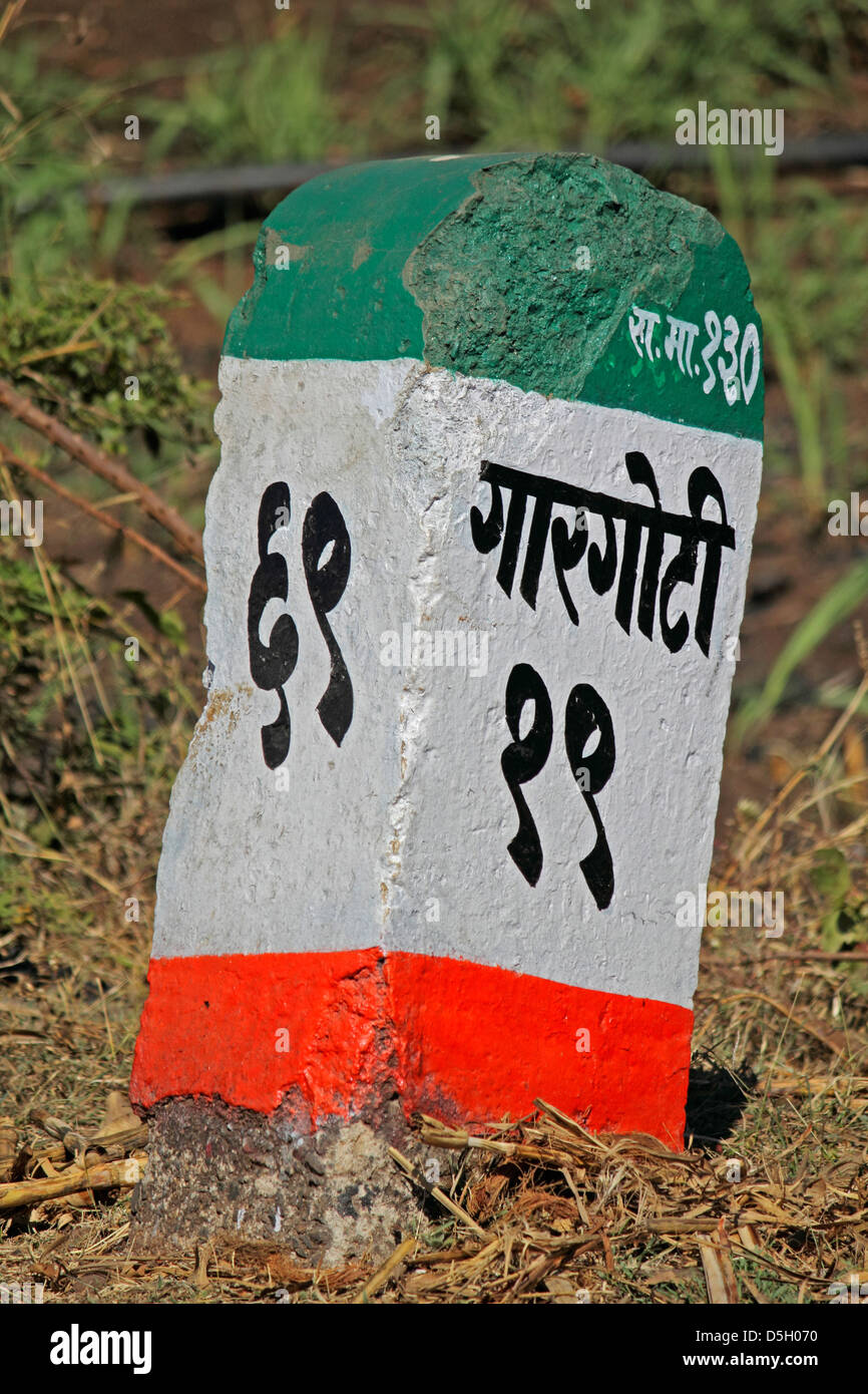 Milestone street sign hi-res stock photography and images - Alamy