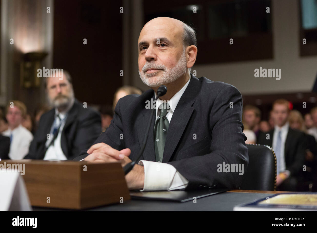 Ben S. Bernanke, chairman of the U.S. Federal Reserve, delivers his ...