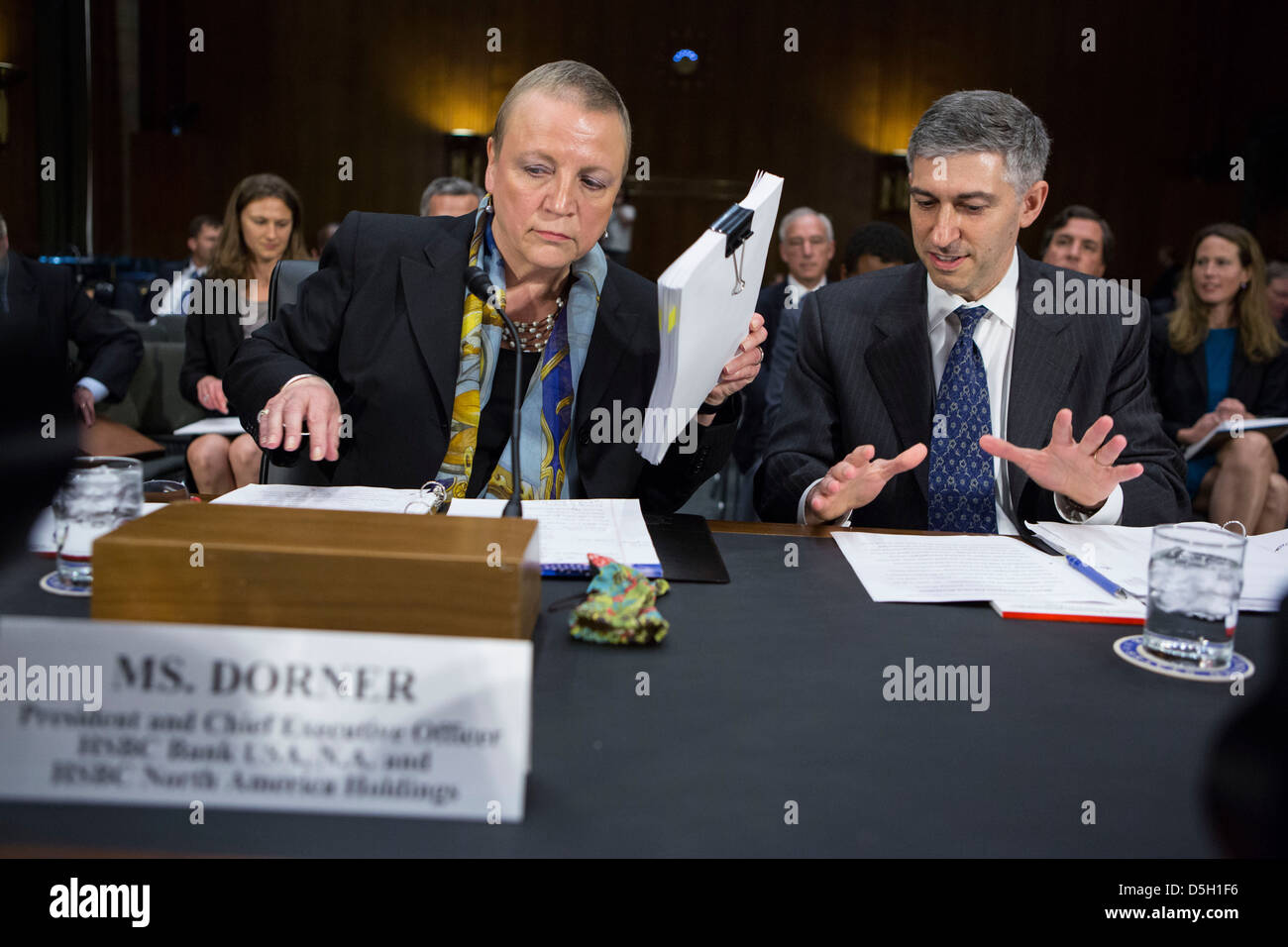Irene Dorer, president and chief executive officer of HSBC Bank USA, N ...