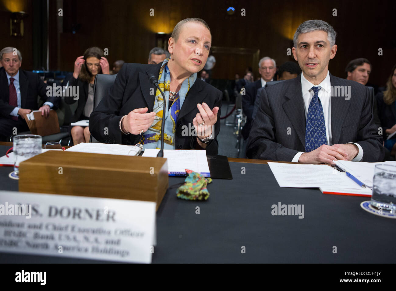 Irene Dorer, president and chief executive officer of HSBC Bank USA, N ...