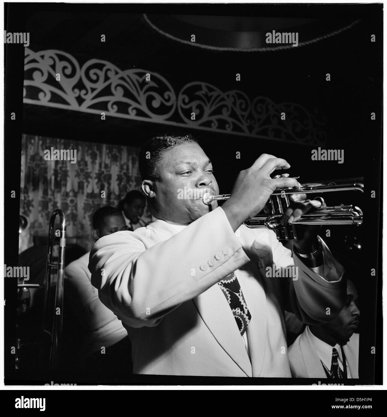 This 1940s portrait features Cat Anderson, a prominent jazz musician ...