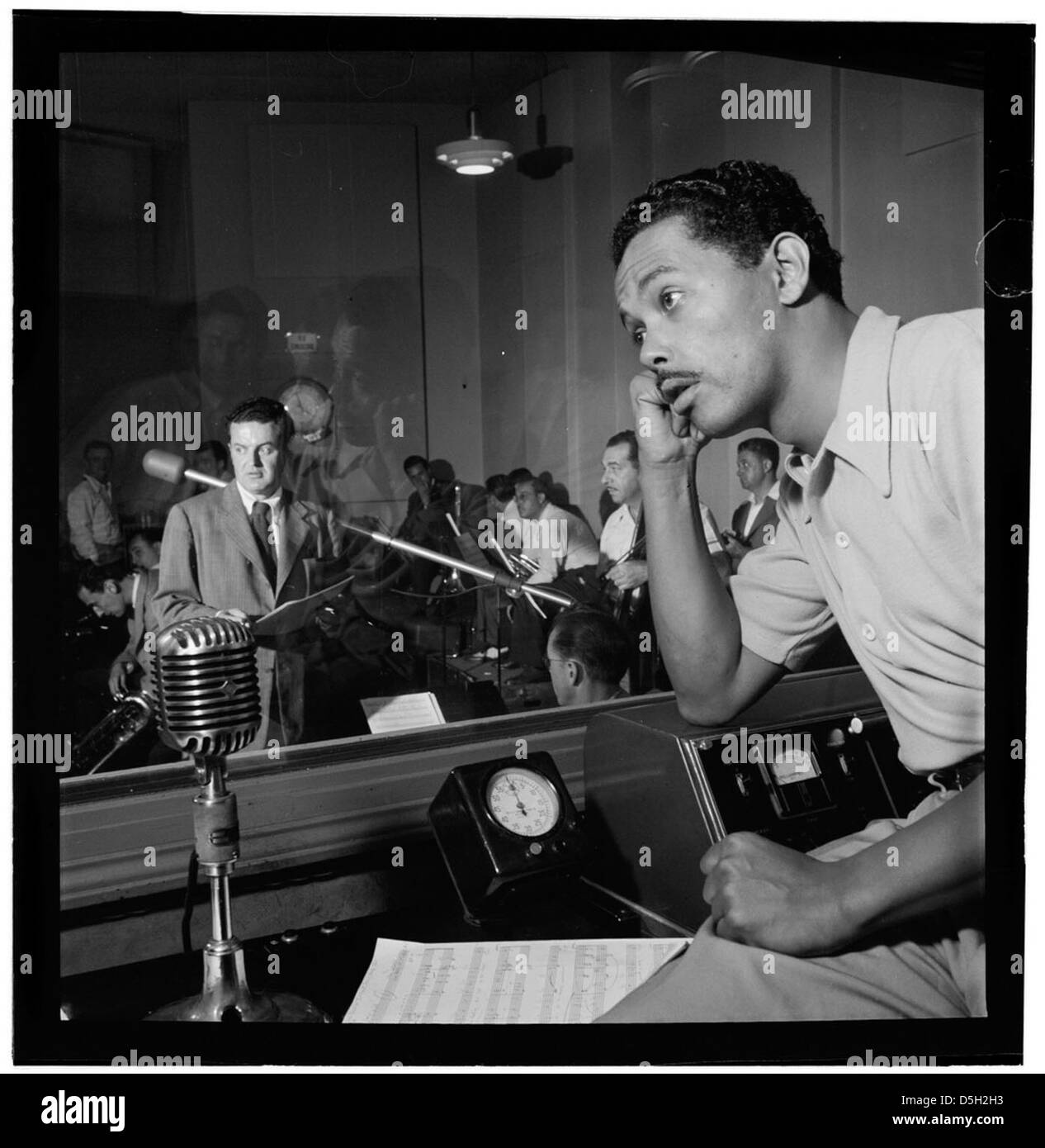 This portrait captures Billy Eckstine and Nelson Riddle in New York ...